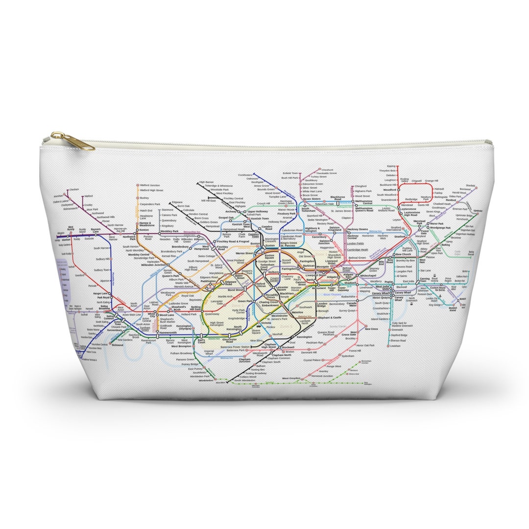 London Underground Map Amenity Kit - Bag Only - Etsy