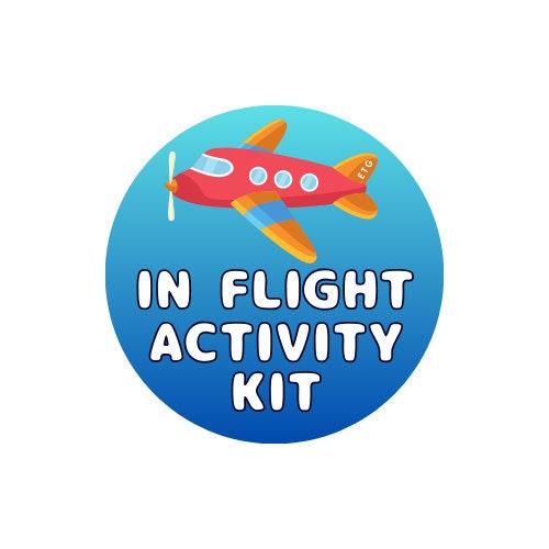 Kids in Flight Activity Kit - Etsy