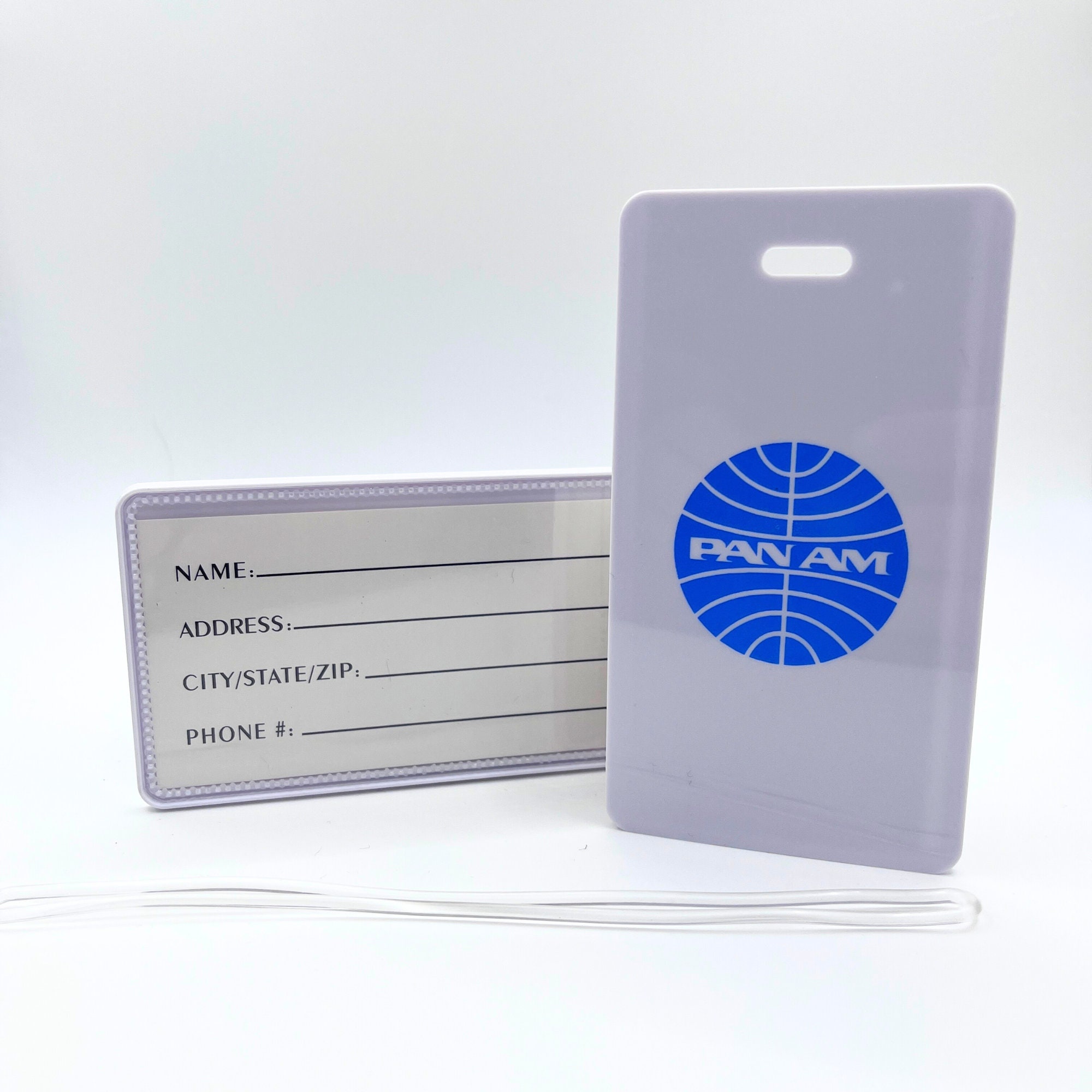 Pan Am Luggage Tag - Etsy