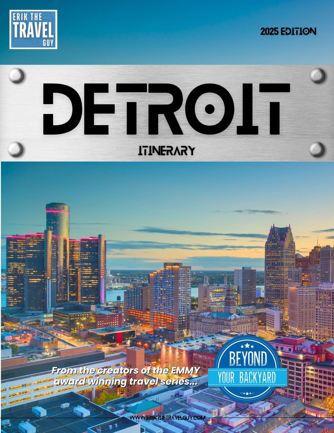 Detroit Top Attractions Itinerary | Visitor Guide | Vacation Guide - Etsy