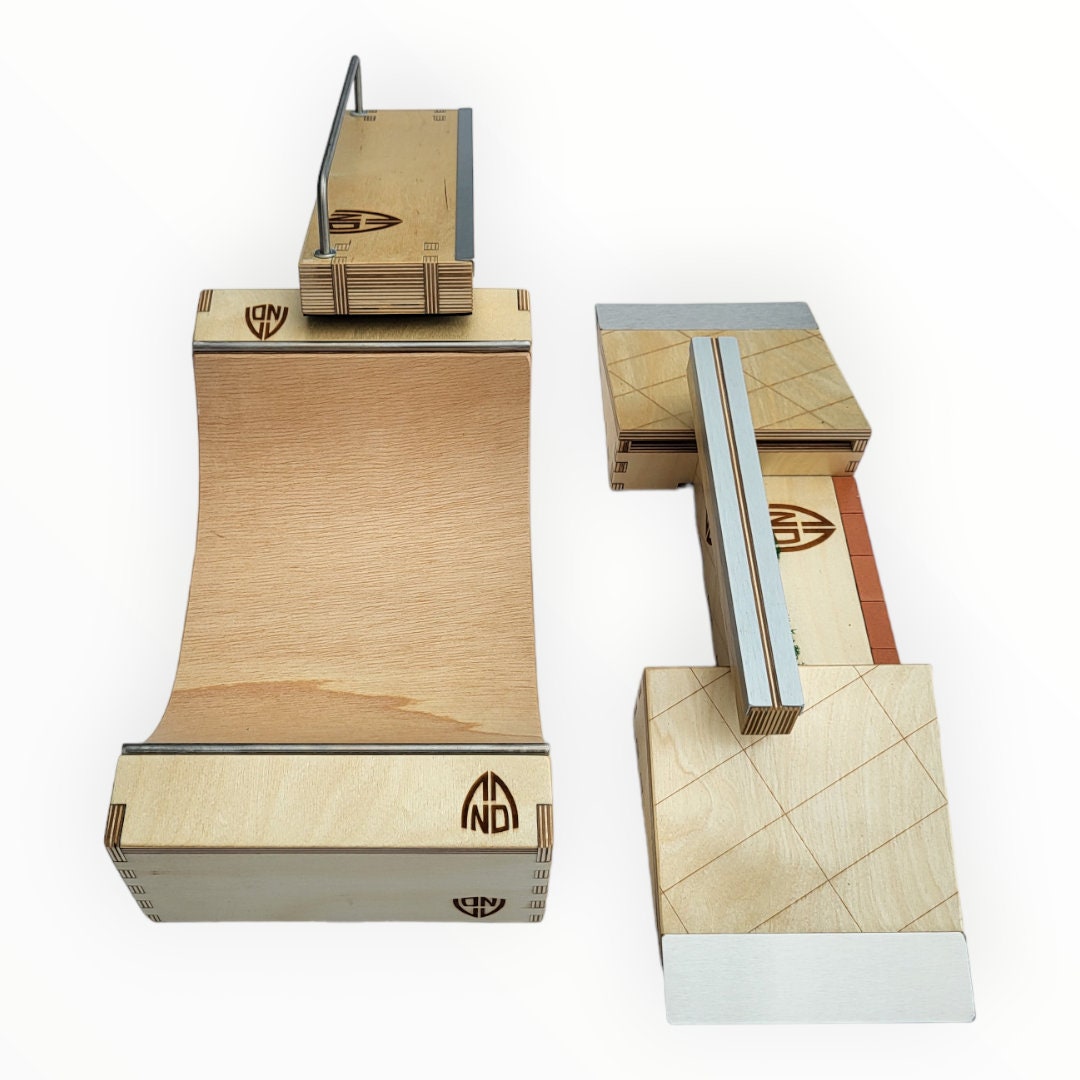 Set No 2 Fingerboard Ramps and Obstacles Set You Saved 25% - Etsy