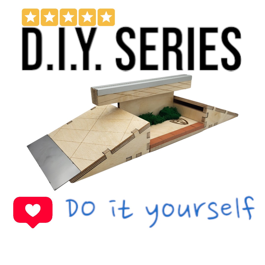 DIY Fingerboard Obstacles Double Trouble Make It Yourself - Etsy