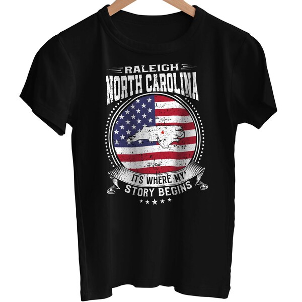 Raleigh Nc T Shirts - Etsy