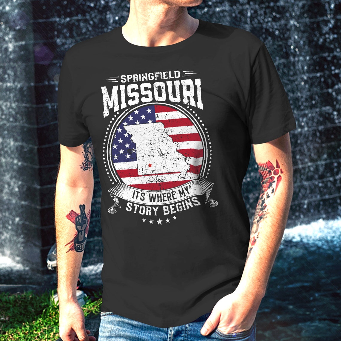 Springfield Missouri It's Where My Story Begins, Springfield MO Flag ...