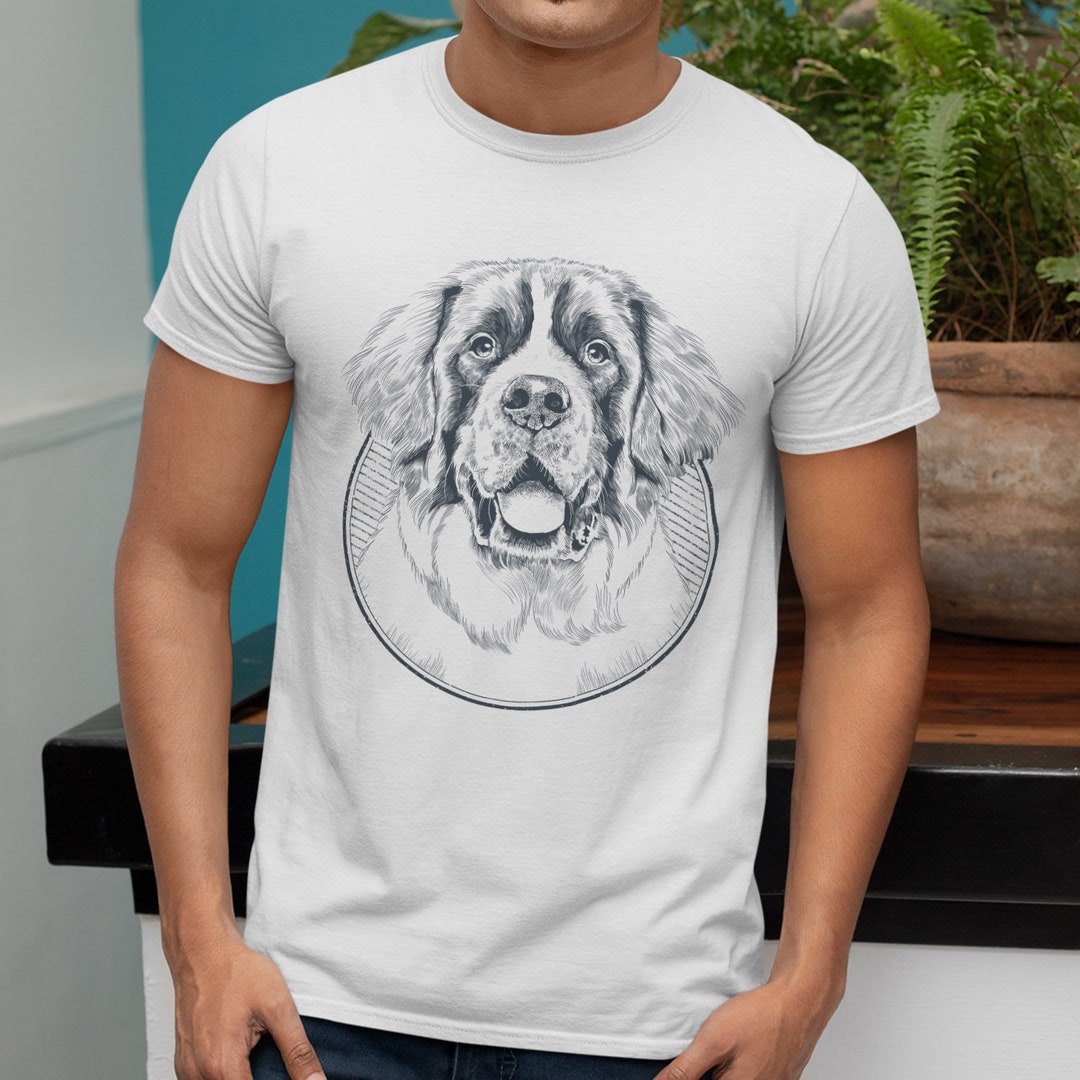 Saint Bernard, Hipster Dog Muscle Shirt, Dog Mom Dad Mama Gift, Boy ...