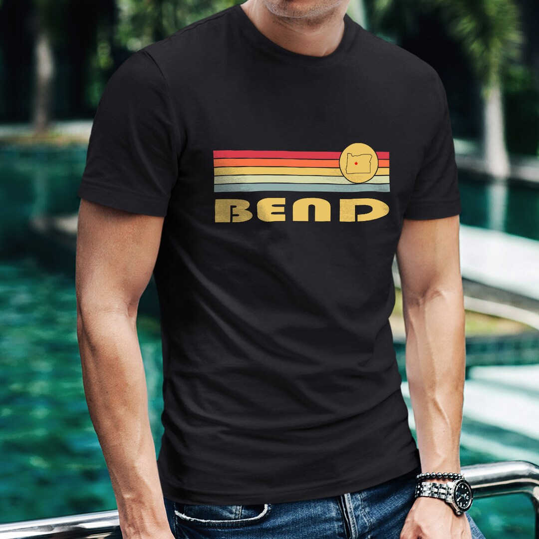 Bend, Oregon Retro T Shirt, Wicked 70s 80s Style Bend Oregon OR Shirt ...