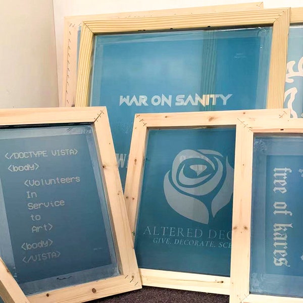 Silk Screen - Etsy