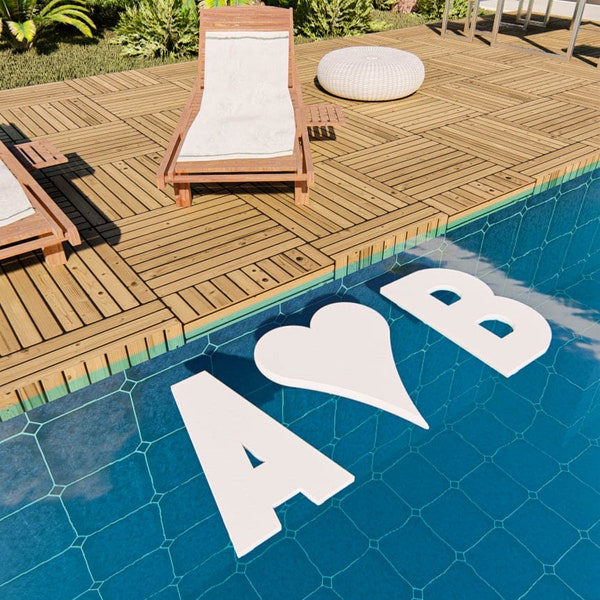 Floating Pool Letters - Etsy