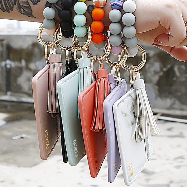 Keychain Wallet - Etsy