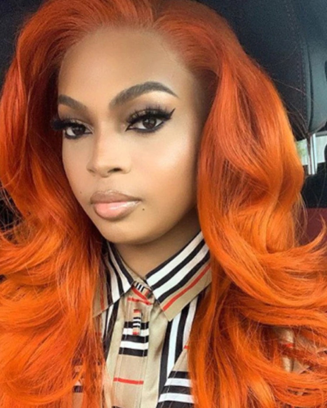 Luxury Body Wave Ginger Brazilian Lace Wig Ginger Body Wave Etsy