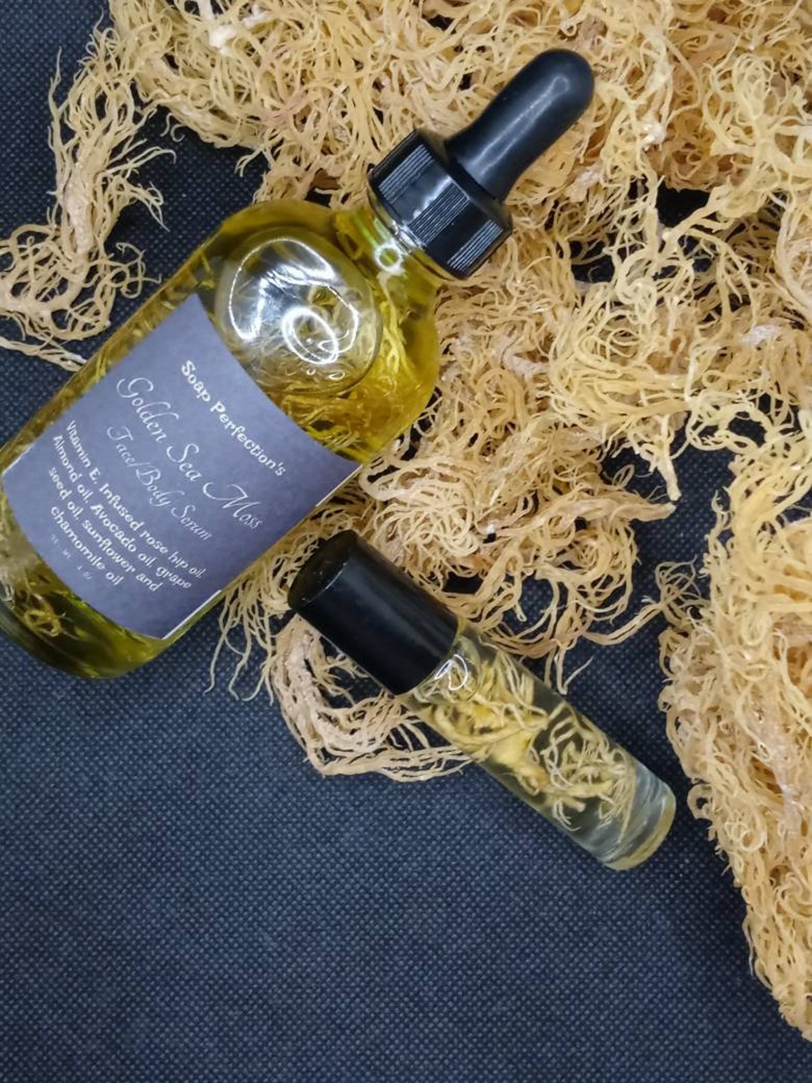 Golden Sea Moss Face Serum (pack of 10) - Etsy