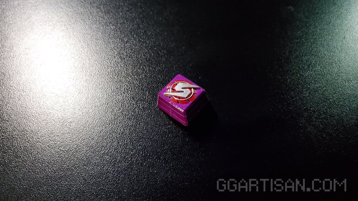 Metroid Gravity Suit/ Purple Keycap RGB MX Stem - Etsy