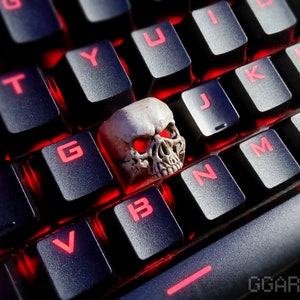 Grim Skull Keycap RGB, MX Stem - Etsy