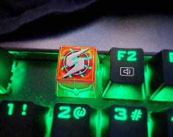 Metroid Gravity Suit/ Purple Keycap RGB, MX Stem - Etsy