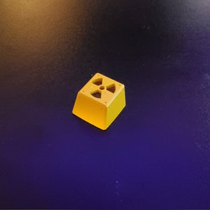 Yellow Nuke Keycap RGB, MX Stem - Etsy