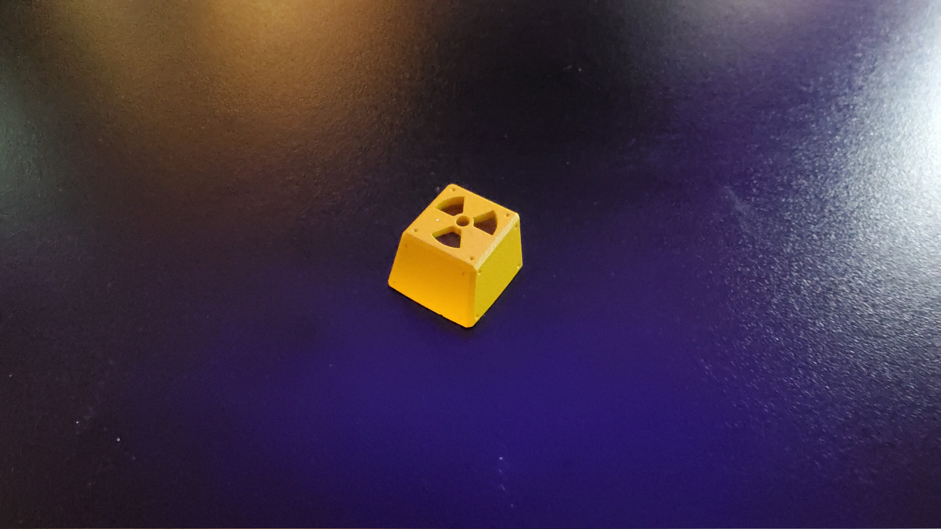Yellow Nuke Keycap RGB MX Stem - Etsy