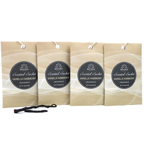 Vanilla Sachets Moth Repellent Drawers and Closets - Etsy