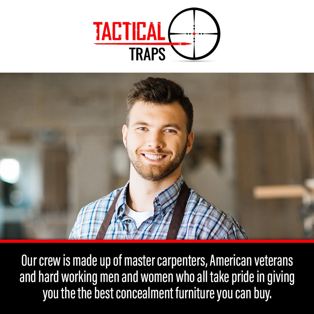 Betsy Ross Flag Hidden Gun Safe With Trap Door & RFID Lock - Etsy