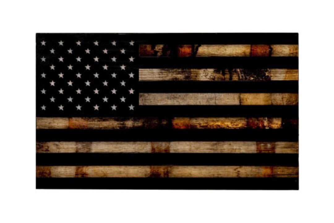 1791 Whiskey Barrel Flag Hidden Gun Safe With Trap Door & RFID Lock ...