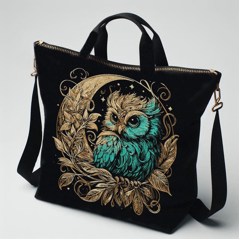 Night Owl Embroidery Kit - Etsy