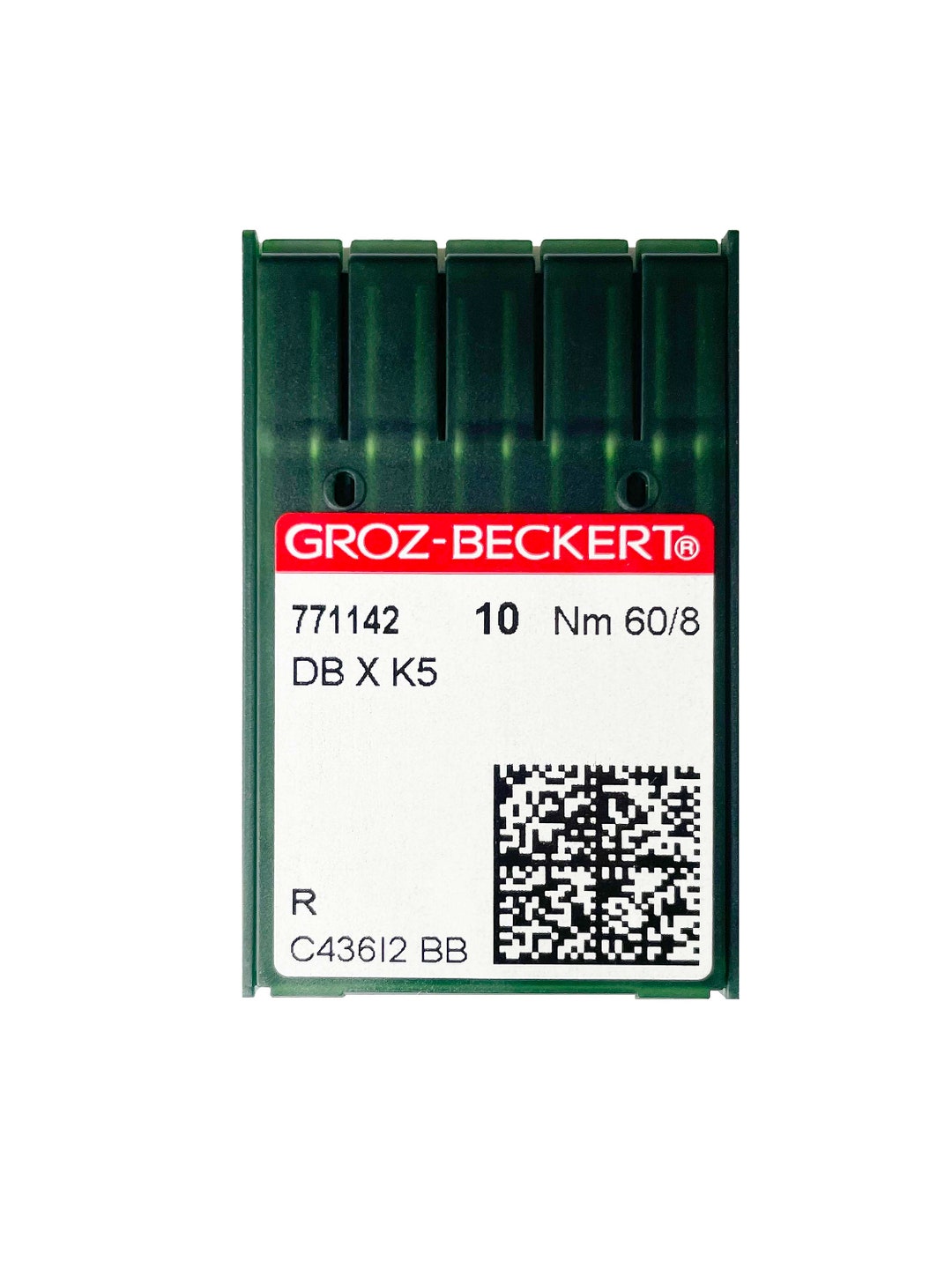 10 Embroidery Needles Round Shank Groz - Beckert Embroidery Size: 60/8 ...