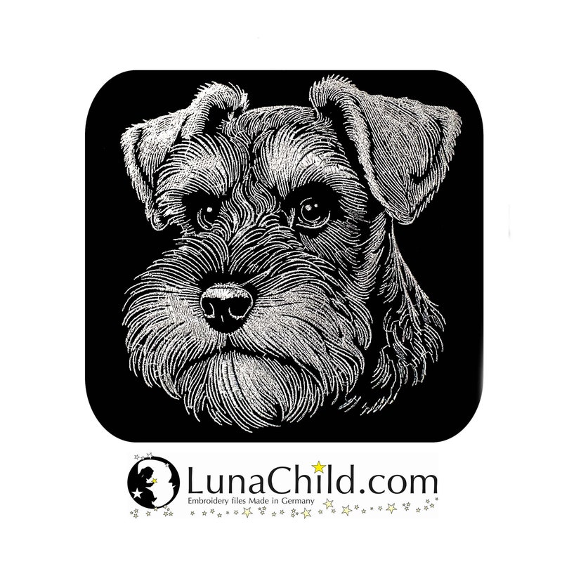 Schnauzer Fabric - Etsy