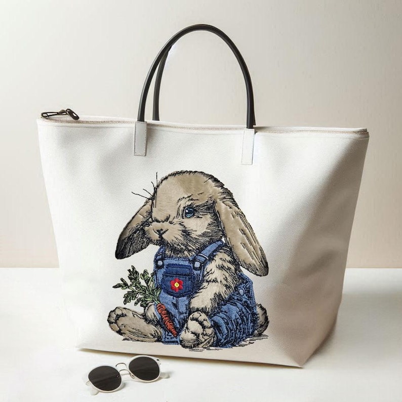 Embroidery Design "albert" Rabbit – Bunny Applique – Bunny Embroidery ...