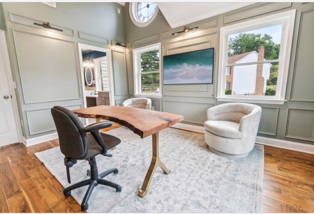 Custom Live Edge Desk Handmade Natural Wood Furniture for Modern Home ...