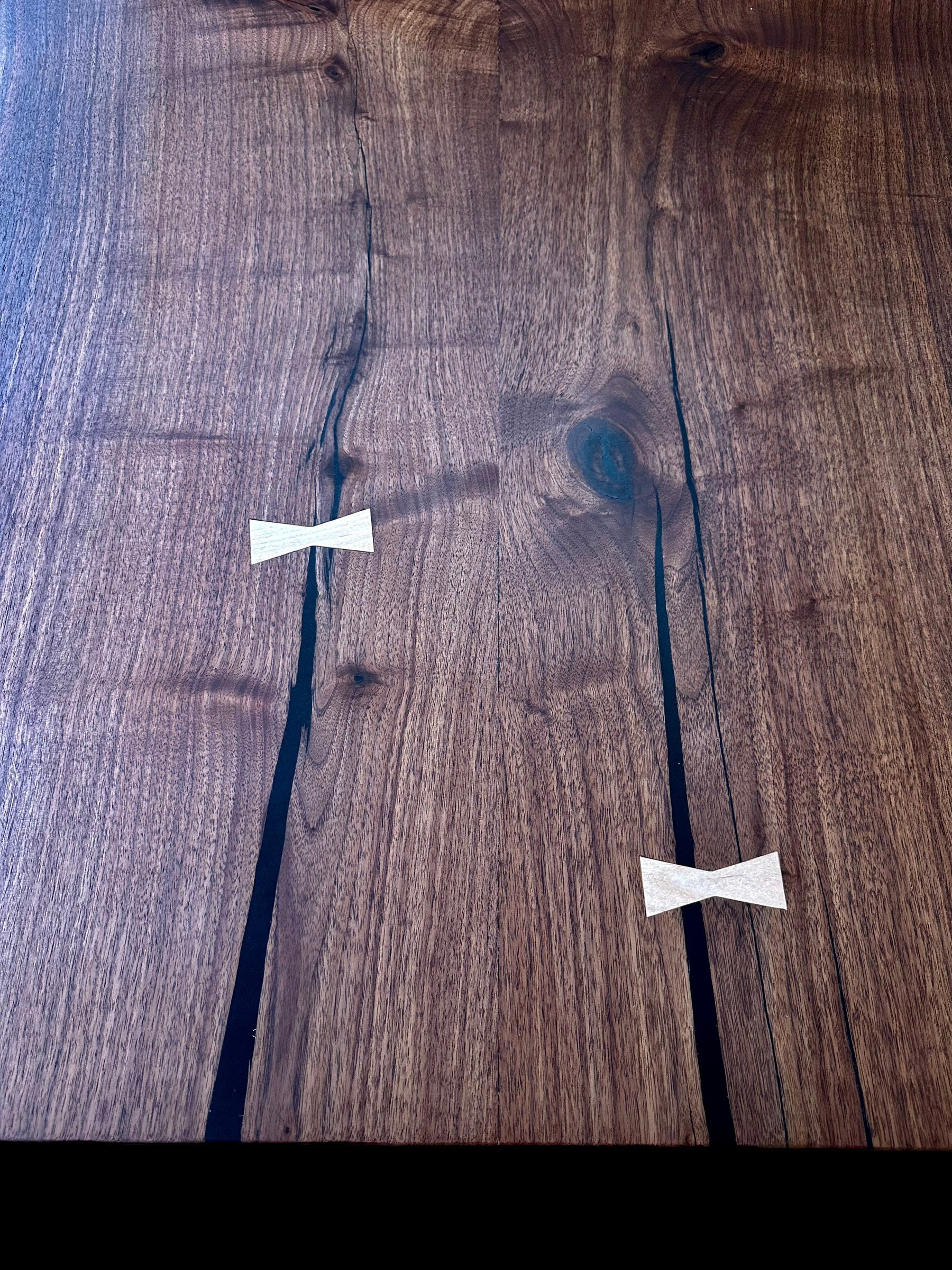 Live Edge Dining Table Rustic Wood Slab Furniture Handcrafted Wooden ...