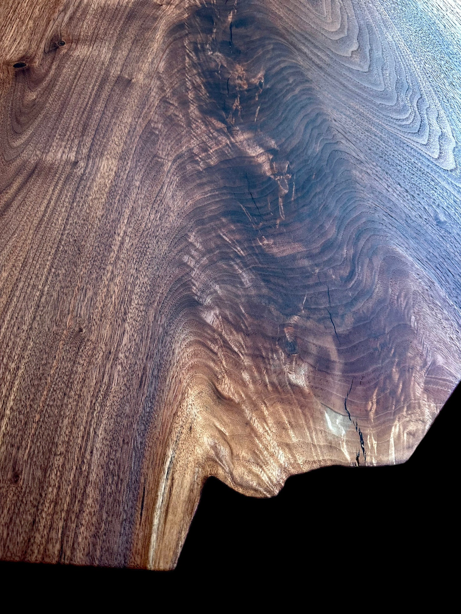 Live Edge Dining Table Rustic Wood Slab Furniture Handcrafted Wooden ...