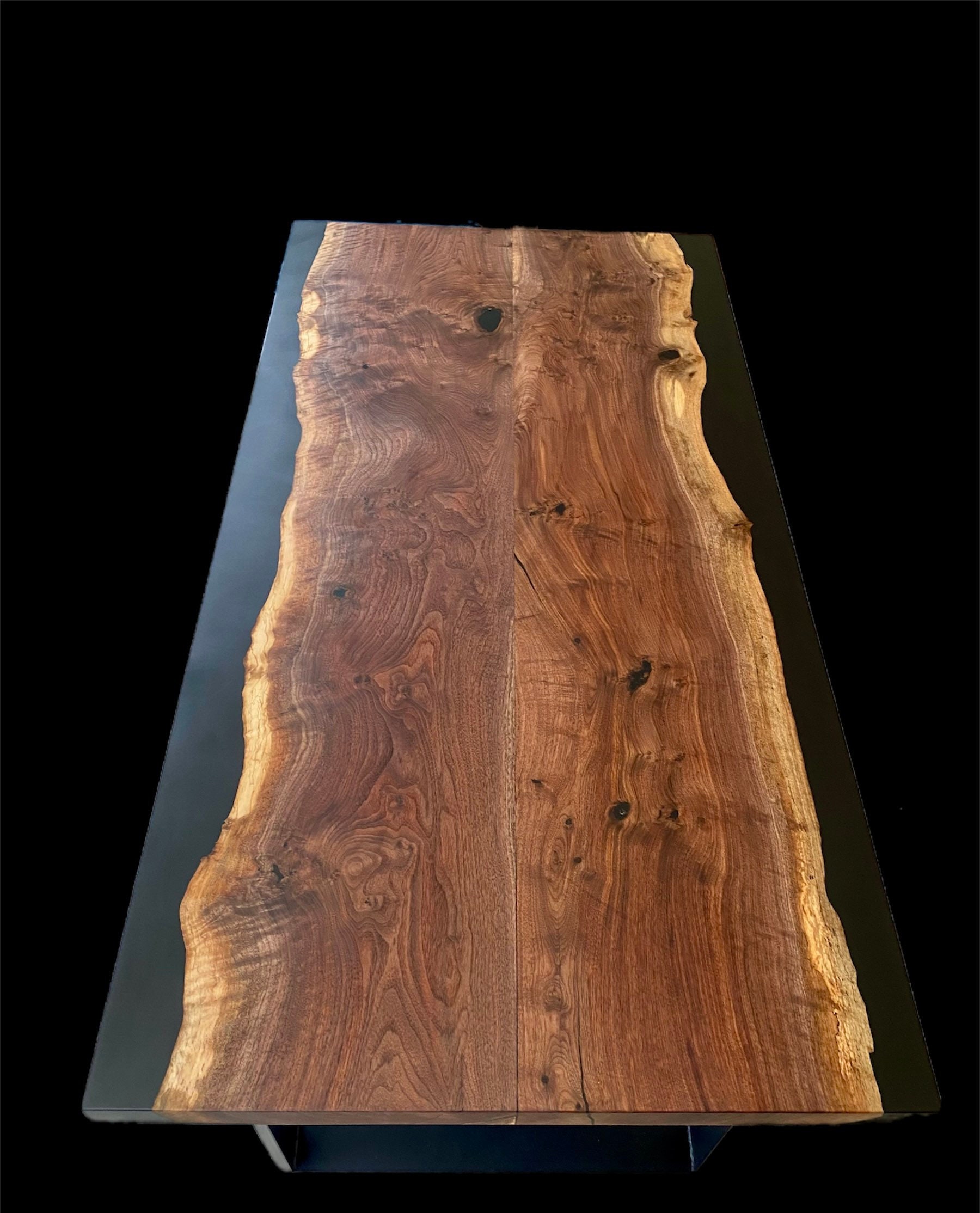 Epoxy River Table Desk Custom Made functional Art for Your - Etsy