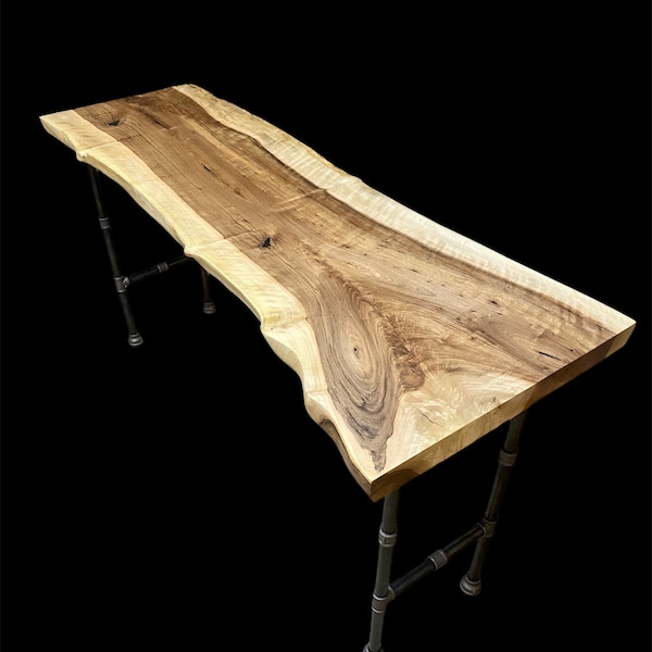 Live Edge Console - Etsy