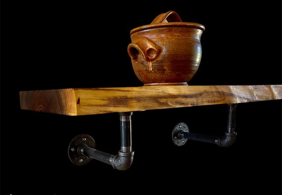 Custom Live Edge Shelf Made to Order | Etsy