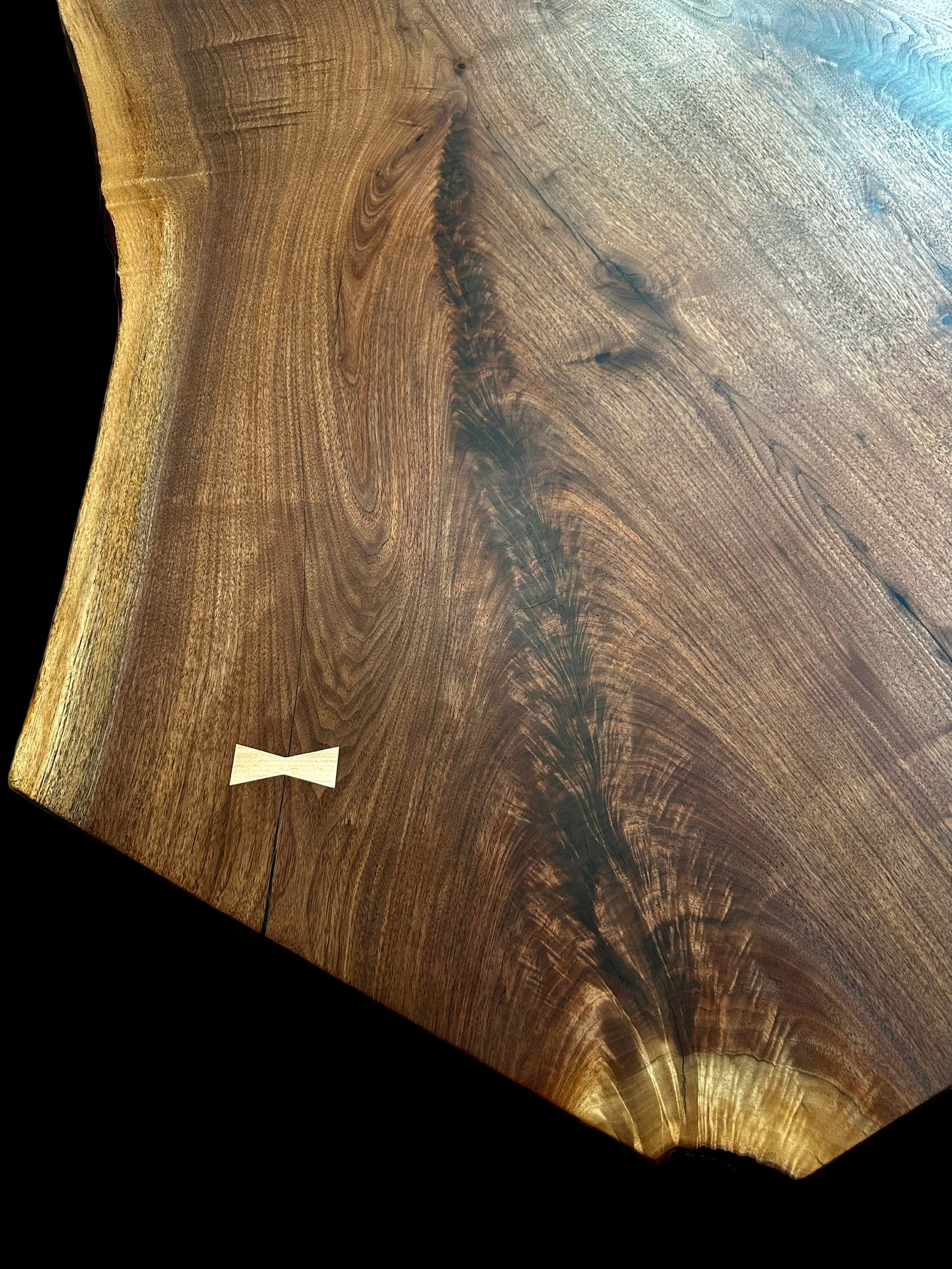 Live Edge Dining Table Rustic Wood Slab Furniture Handcrafted Wooden ...