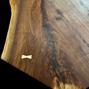 Live Edge Dining Table Rustic Wood Slab Furniture Handcrafted Wooden ...