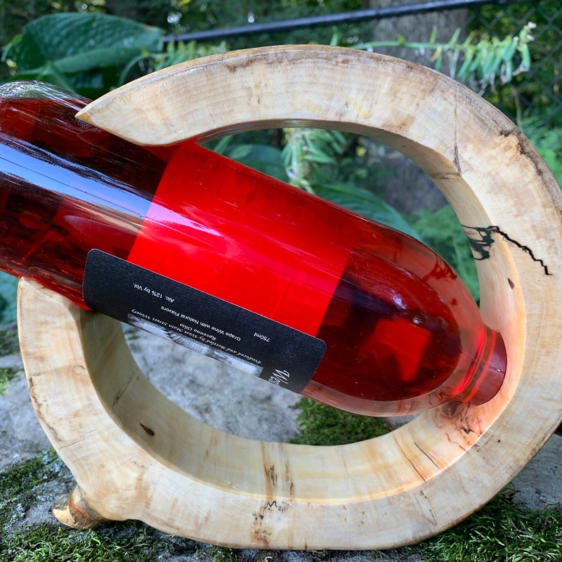 Log Wine Rack - Etsy