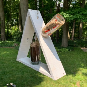 Dr. Pepper Bird Feeder! (fill the Bottle With Seed and It Automatically ...