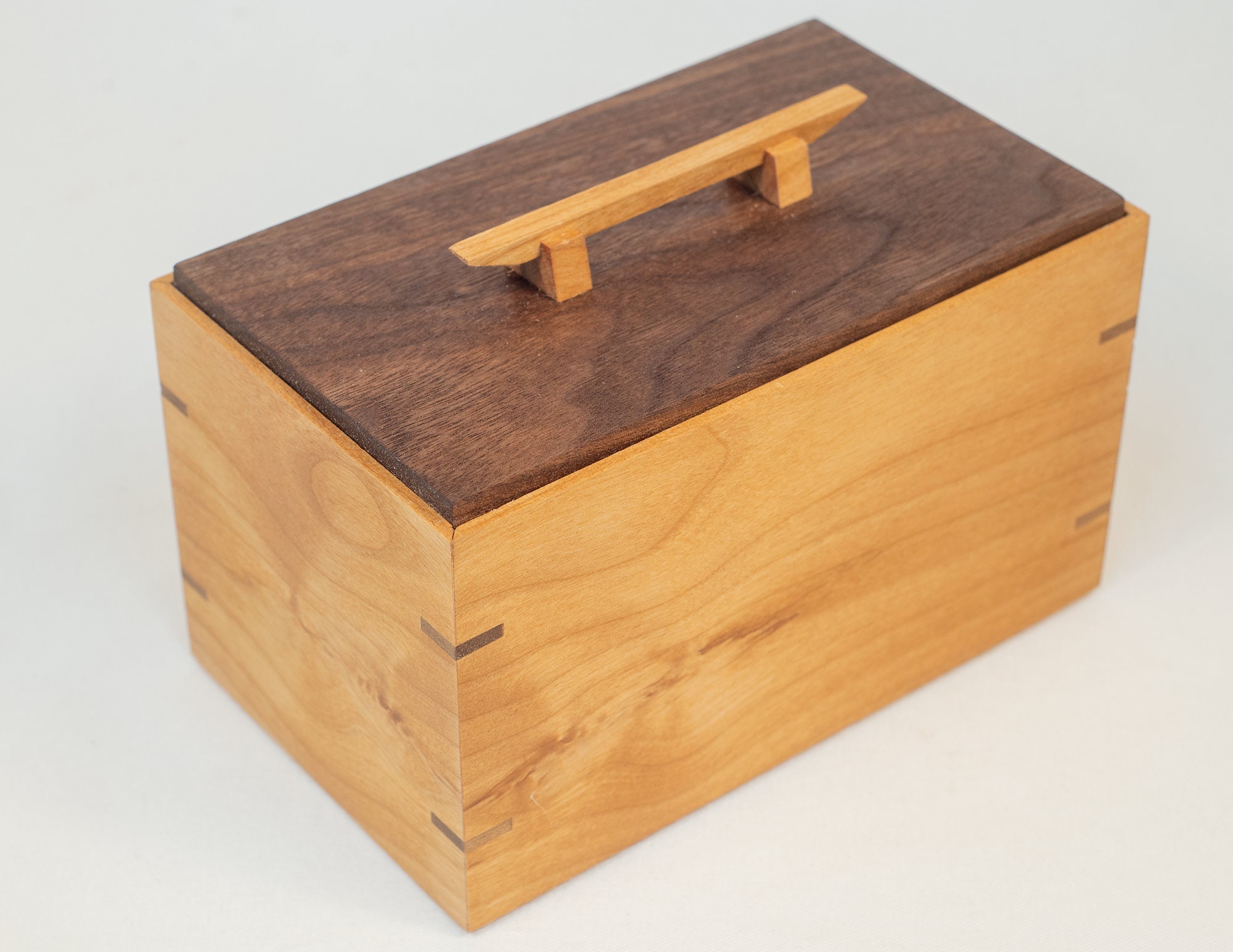 Small Handmade Wood Tea or Keepsake Box - Etsy