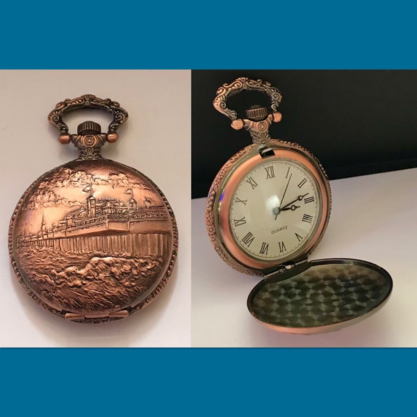 Copper Pocket Watch - Etsy