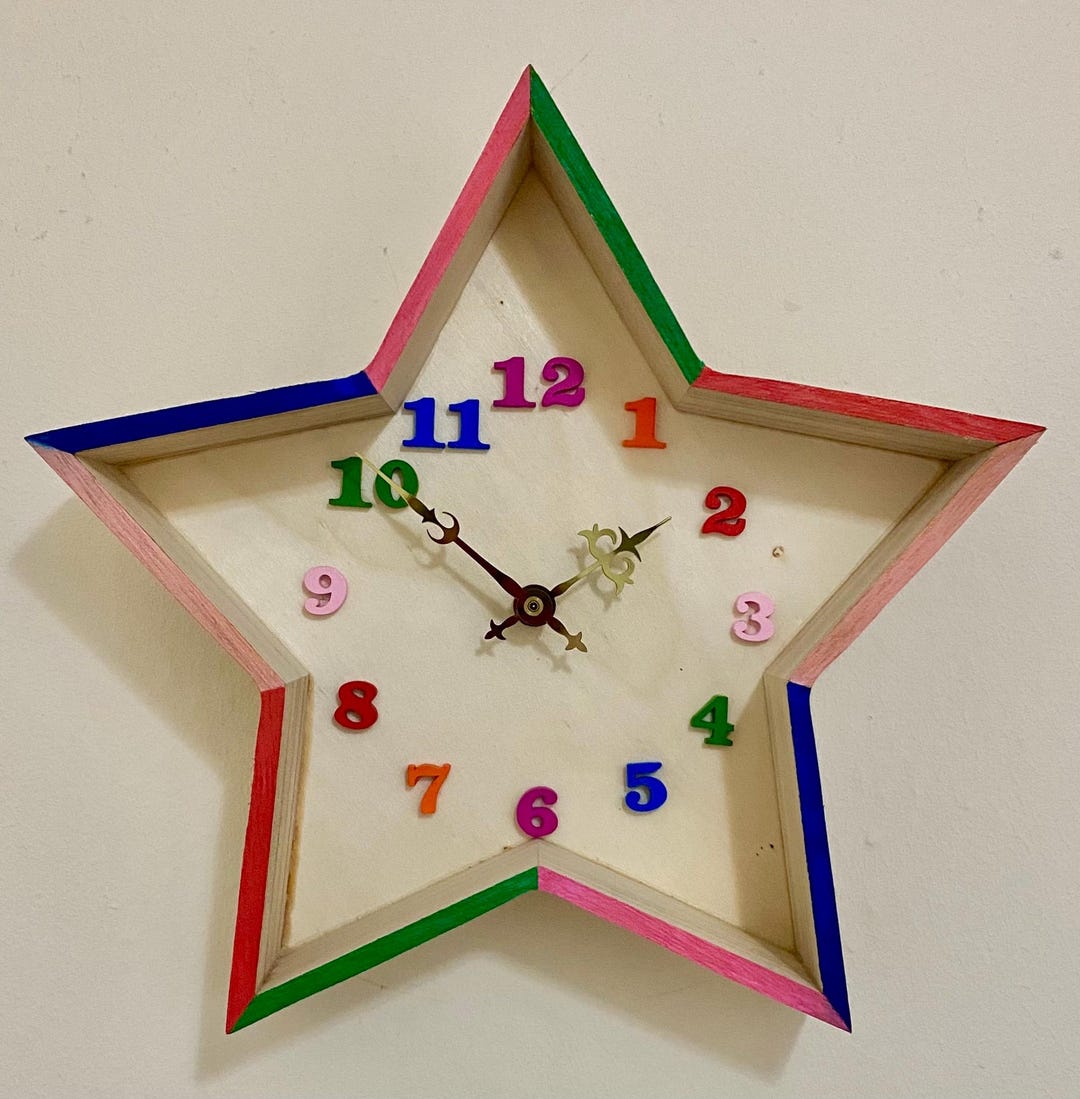 Fantastic Handmade Novelty T-rex Kids Dinosaur Battery Wall Clock - Etsy