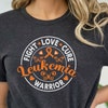 Leukemia Shirt, Leukemia Fighter Tshirt, Gift for Leukemia Patient ...