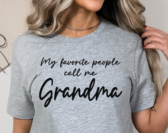Grandma Shirt, I Asked God, Grandma Gift, Grandmother Gift, Funny ...