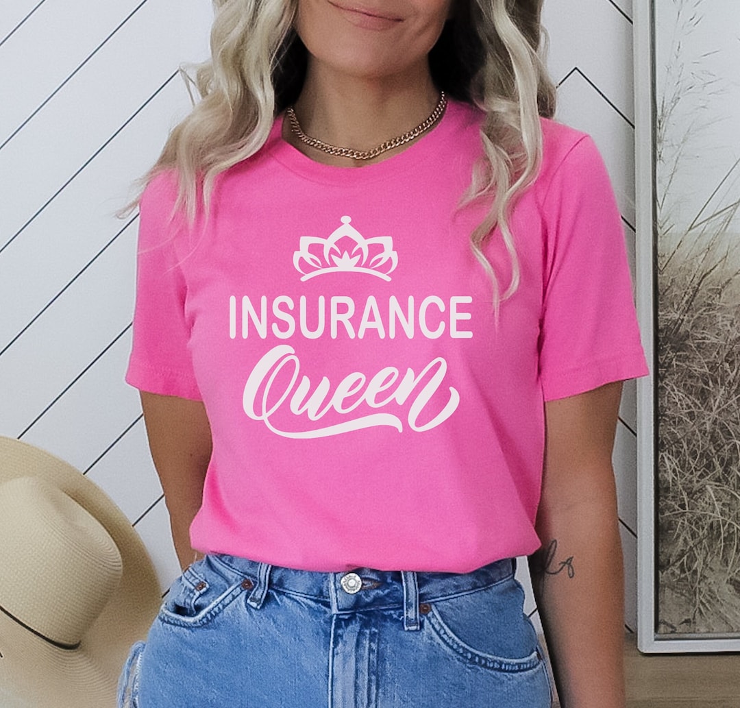 Insurance Shirt for Women, Gift for Insurance, Insurance Tshirt ...
