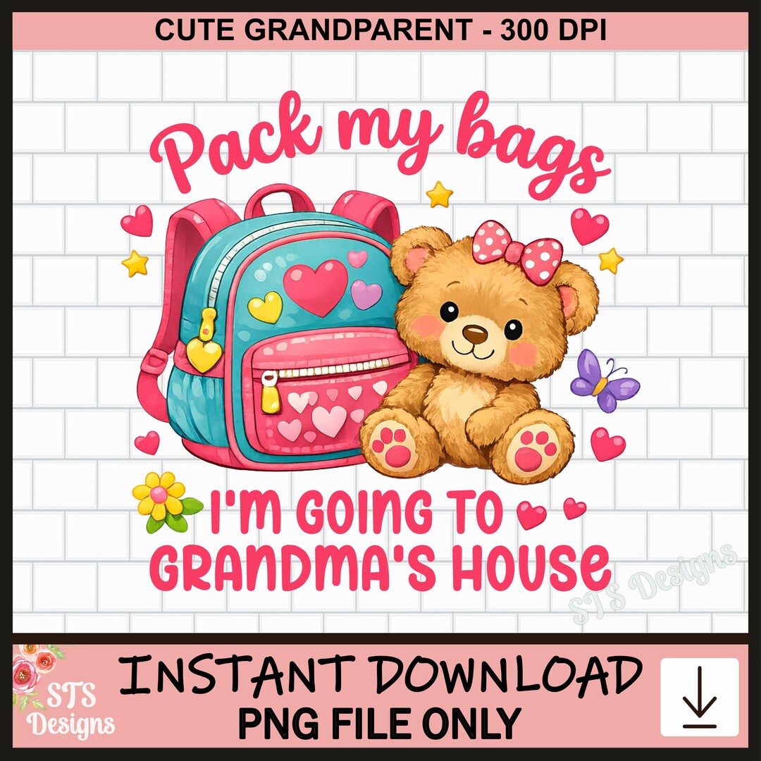 Funny Grandparent PNG, Grandbaby PNG, Granddaughter PNG, Baby Designs ...