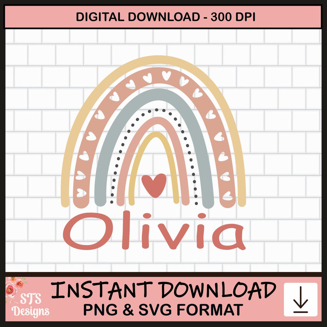 Olivia SVG, Olivia, SVG, PNG, Olivia Baby Name, Girl Name, Digital ...