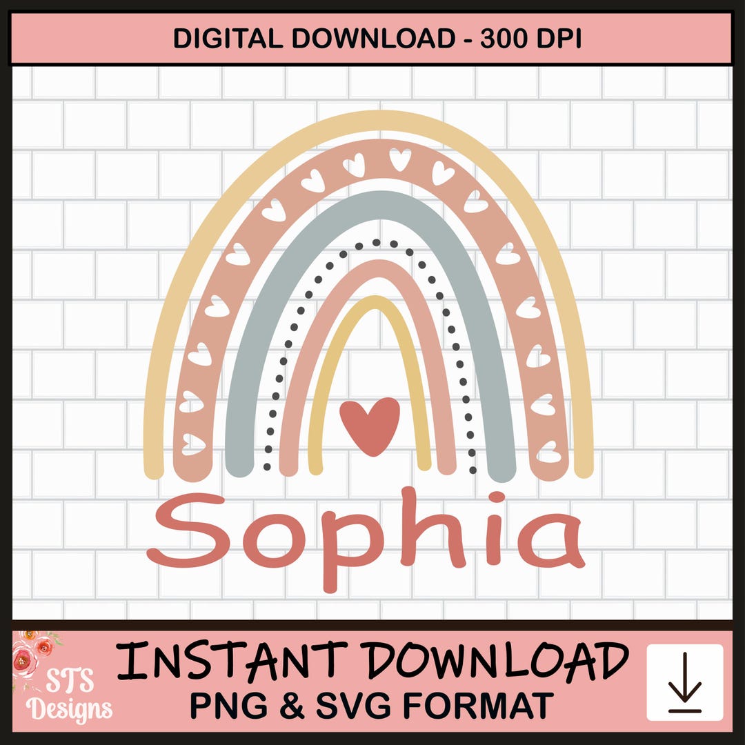 Sophia SVG, Sophia, SVG, PNG, Sophia Baby Name, Girl Name, Digital ...