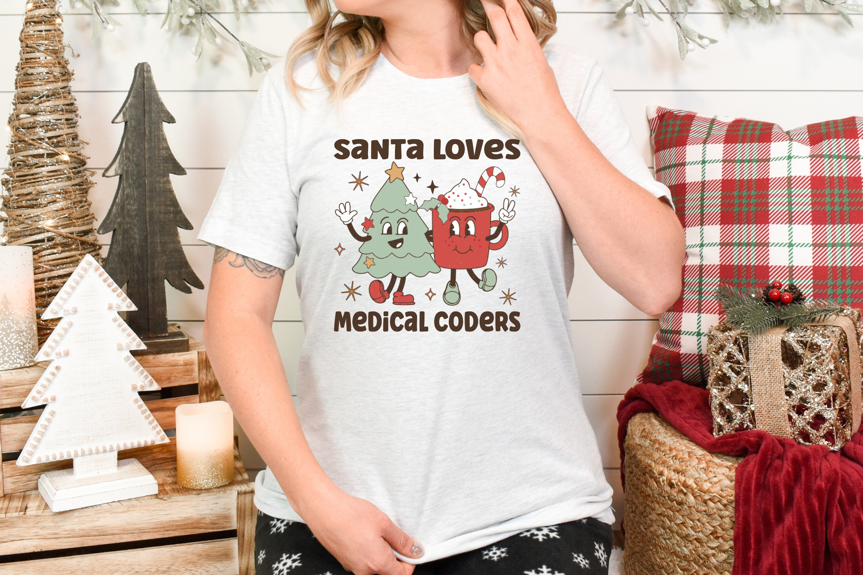 T For Medical Coder Christmas T For Medical Coder Coder Xmas