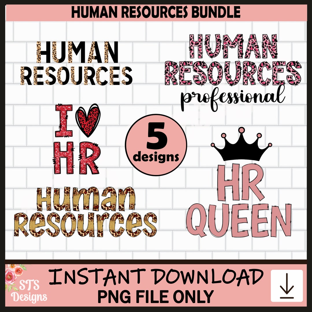 Human Resources Bundle, HR Designs, HR Png, Hr Shirt Design, Human ...
