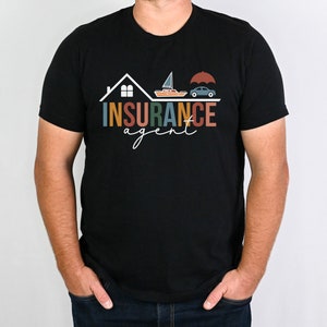Insurance Agent Tshirt, Licensed Insurance Agent Shirts, Insurance ...