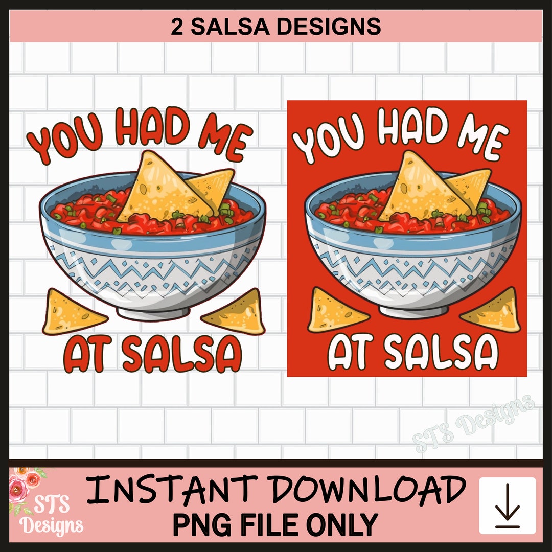 Salsa PNG, Cinco De Mayo, Sublimation, Mexican Design, Salsa Shirt ...